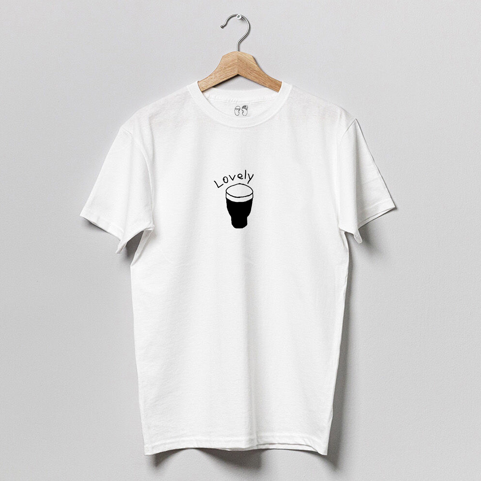 Lovely Pint Cotton T-shirt – WeirdWatercolours